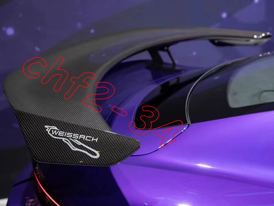 For Porsche Taycan 2020-2025 Dry Carbon WEISSACH style Rear Trunk ...