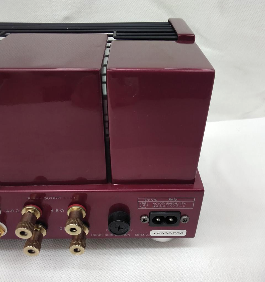 TRIODE RUBY Vacuum Tube Integrated Amplifier Used | eBay