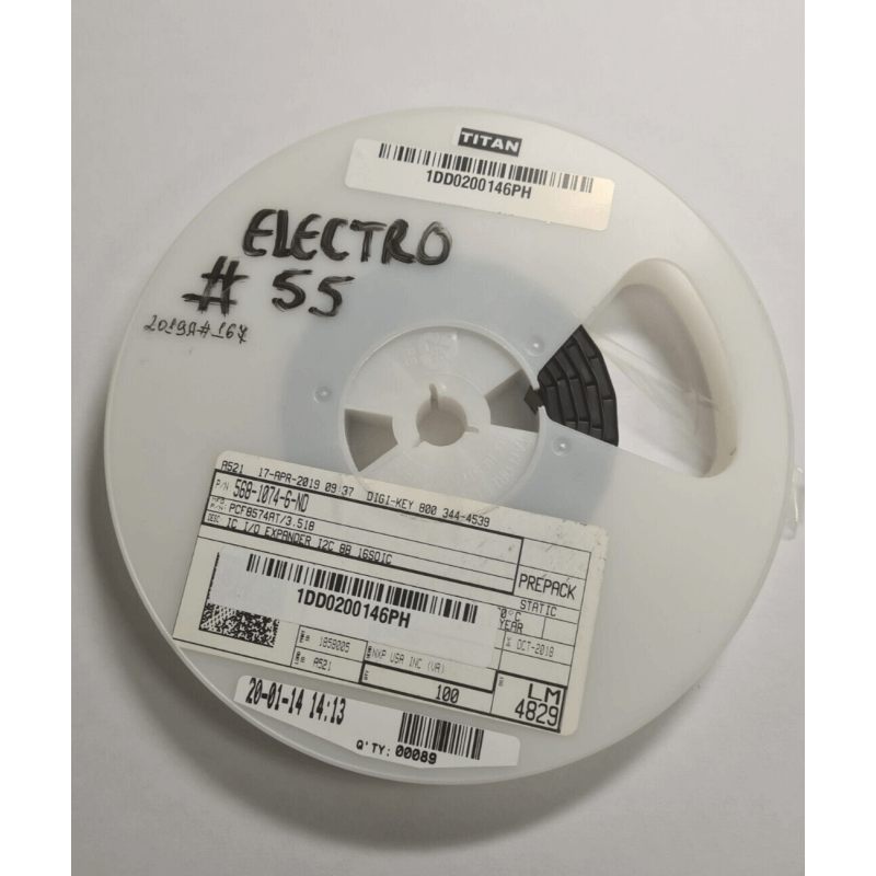 568-1074-6-ND IC 8Bit IO Expander PCF8574ATSO16 TITAN Lot Of 89 Units ...