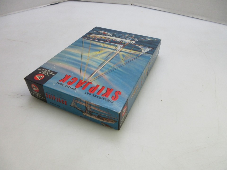 Pyro Skipjack Oyster boat Chesapeake Bay Vintage plastic model kit | eBay