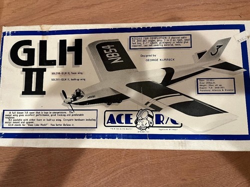 Ace RC GLH 2 Balsa Model Airplane Kit | eBay