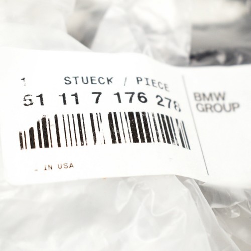 BMW X6 E71 E72 FRONT BUMPER FOG LIGHT OPEN GRILL RIGHT 51117176278 ...