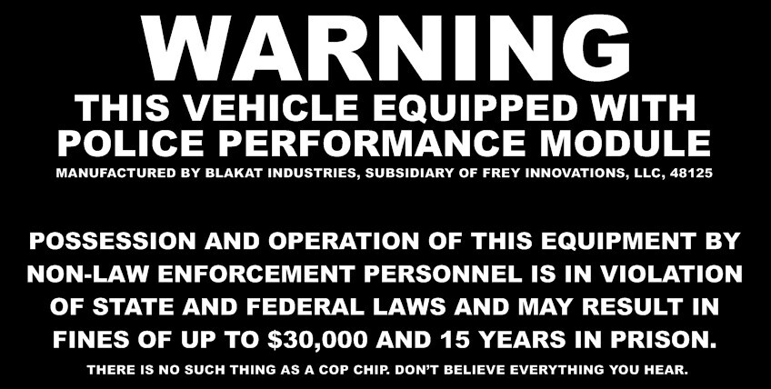 Cop Chip - 2003-2011 Crown Victoria Police Interceptor | eBay