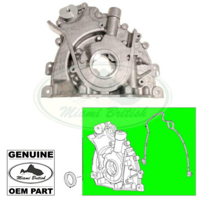 LAND ROVER ENGINE OIL PUMP DIESEL 2.7L & 3.0L RANGE SPORT LR4 LR3 ...