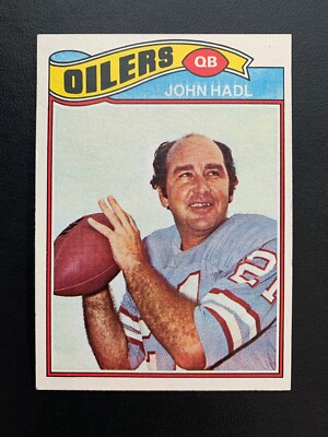 1977 Topps Football Card # 83 John Hadl Houston Oilers NrMt | eBay