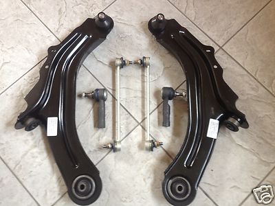 RENAULT MODUS 04 -TWO FRONT LOWER WISHBONE SUSPENSION ARMS 2 LINKS&2 ...