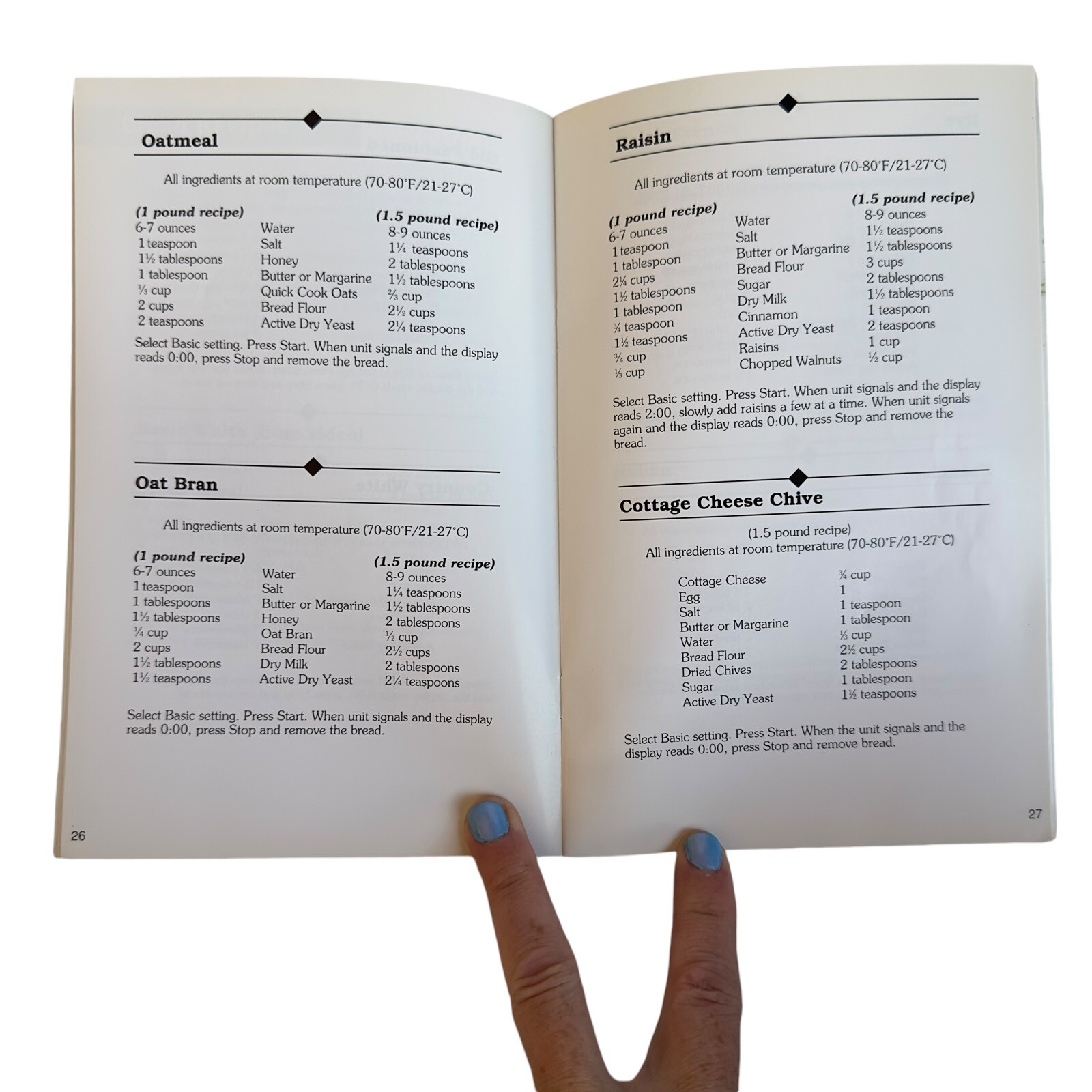 Vintage Regal Ware Breadmaker Guide Cookbook Recipes Models K6750 C6750 ...
