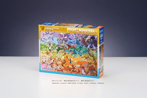 Pokemon collection! Colorful gradation 100 piece jigsaw puzzle Beverly 100-044 | eBay
