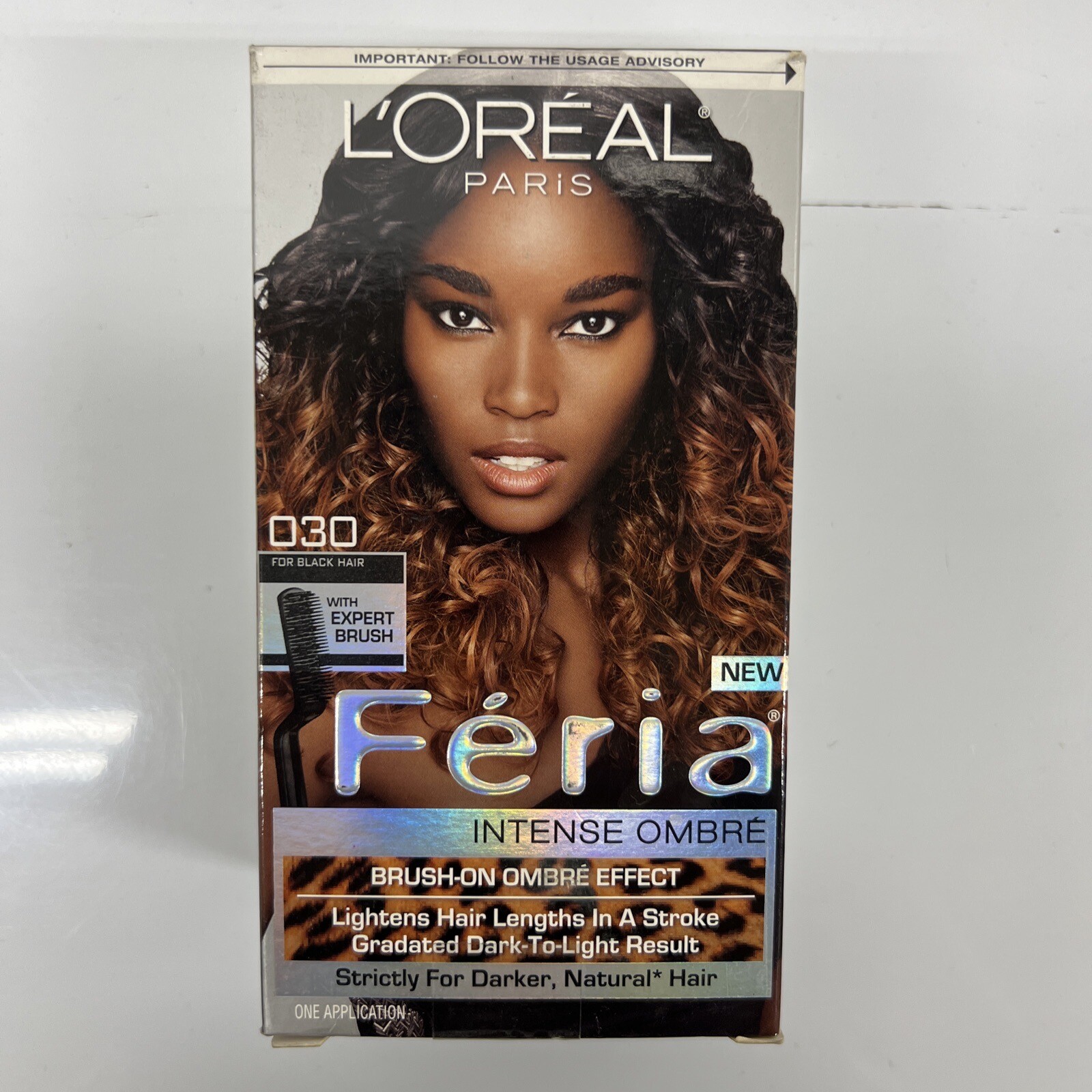 L'Oreal Paris Feria Brush-On Intense Ombre Effect Hair Color 030 for ...