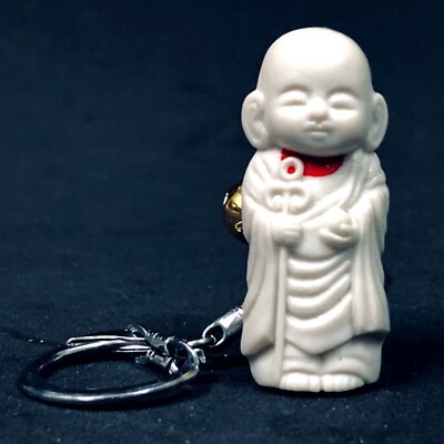 Japanese Jizo Bosatsu Keychain Zen Monk OjizouSama Buddhist Traffic ...