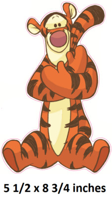 Tigger Hug Decal Winnie the Pooh Wall Sticker Disney Peel & Stick Art ...