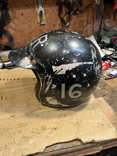Vintage Bell Snell 1968 Motocross Jofa Motorcycle Helmet Hallman ...