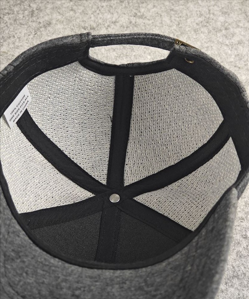 M/L/XL/XXL Oversize Baseball Cap Structured Cotton Plain Big Run Hat ...