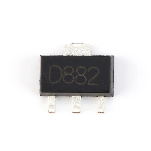SMD Transistors D882 /1.5A /NPN/SOT-89 Audio Power Amplifier Switch PNP ...