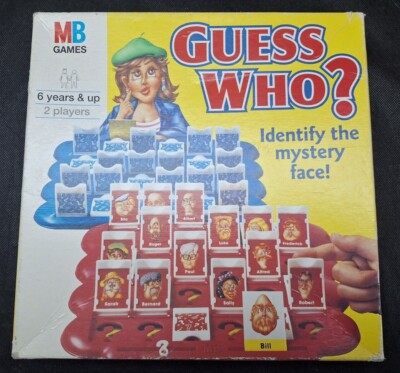 MB Games Guess Who 1996 Choose Your Individual Spare/Replacement Parts ...
