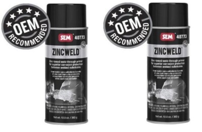 SEM 40773 Aeresol Zinc Welding Primer Weld Thru Zincweld (2 Pack) | eBay