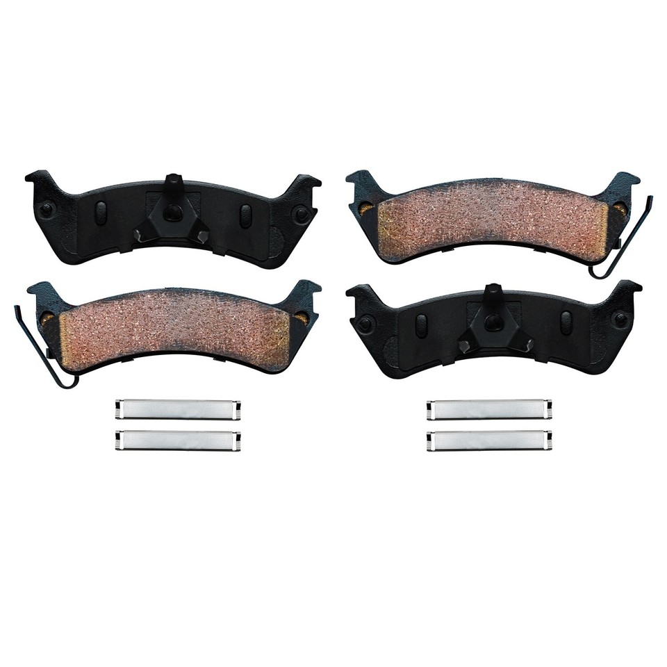 Front & Rear Ceramic Brake Pads for 1999 2000 2001 2002 2003 Ford ...