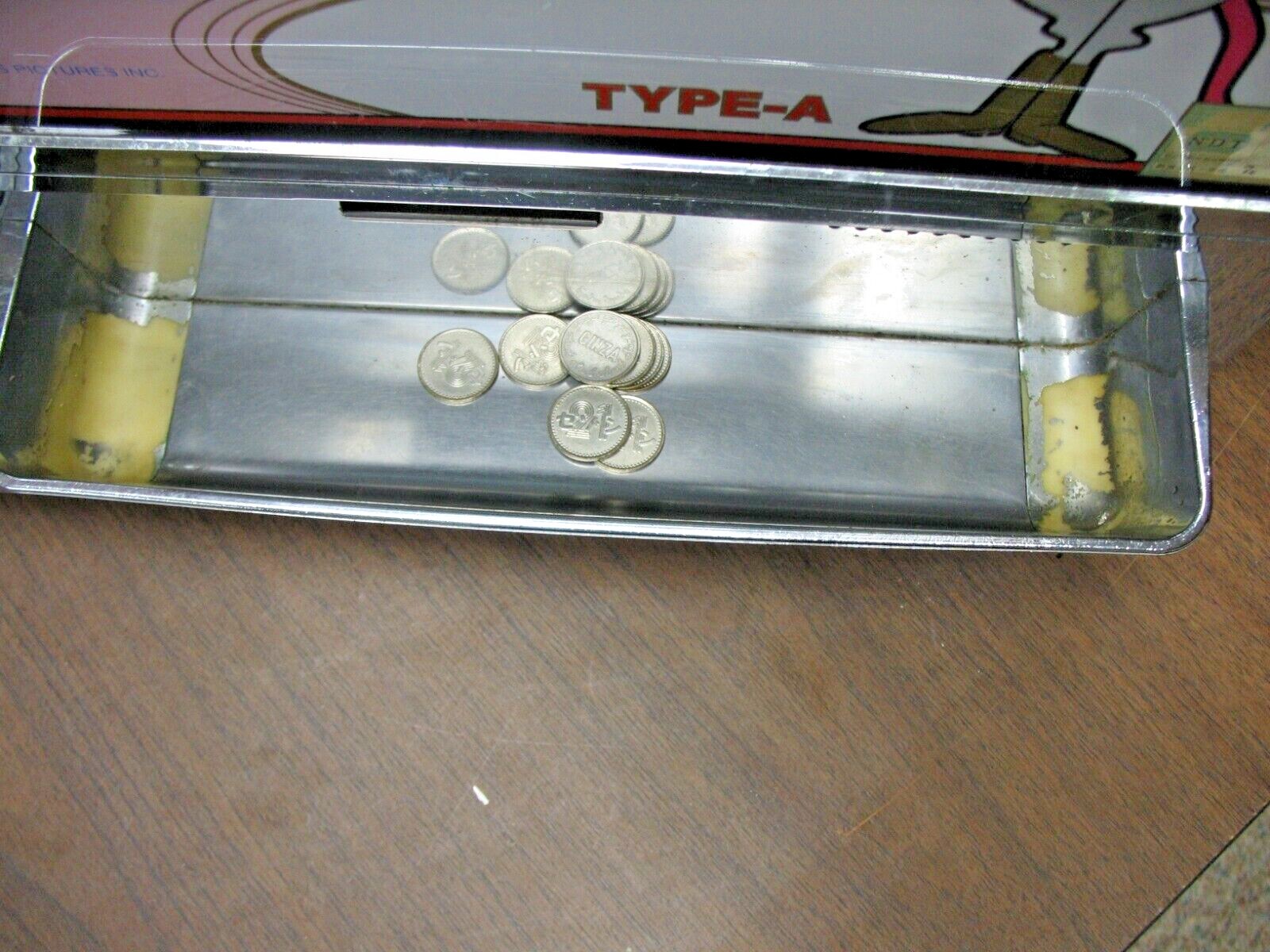 Vintage Yamasa Pink Panther Y-4-10 Table Top Slot Machine Works READ ...