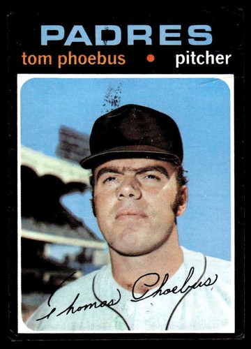1971 Topps Tom Phoebus #611 San Diego Padres Baseball Card | eBay