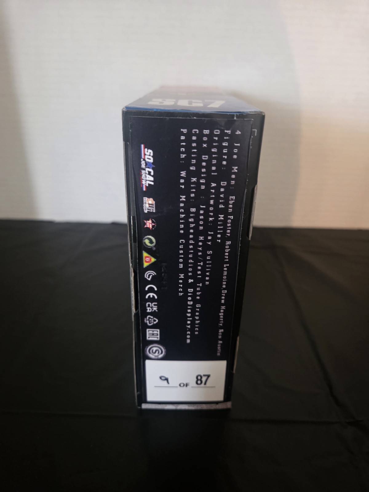 GI JOE CLASSIFIED DREADNOK BURNOUT SO-CAL JOE SHOW EXCLUSIVE #09 OF #87 ...