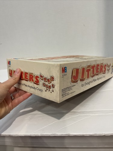 Vintage 1986 Milton Bradley JITTERS Word Game Fully Complete Great ...