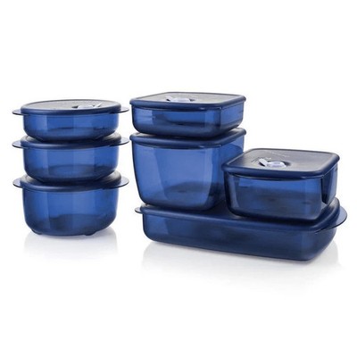 Tupperware VENT 'N SERVE Microwave safe Container 7 pcs Set NEW | eBay