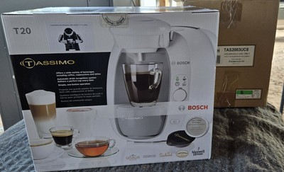 BOSCH TASSIMO T20 AUTOMATIC HOT BEVERAGE SYSTEM 7 DIFF BEVS ☆SEALED ...