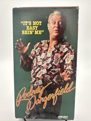 Rodney Dangerfield : It's Not Easy Bein' Me (VHS, 1986) Rare Comedy ...