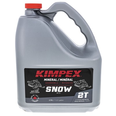 Kimpex 260601 Snowmobile 2 Stroke Mineral Engine Oil Snow 2T 3.78L | eBay