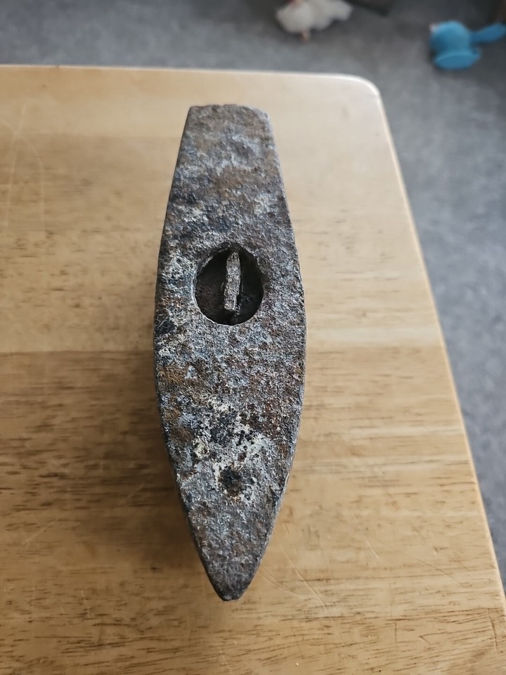 Antique Rustic Atha 8lb Straight Peen Sledge Hammer Head,8", 100+ Yrs ...