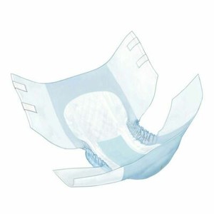 20 Adult Quilted Disposable Briefs Diaper Medium Absorb Tab Closure 32 ...