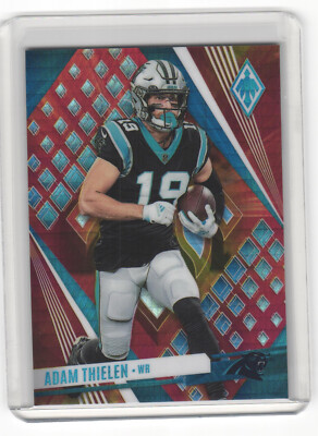 2023 Panini Phoenix 68 Adam Thielen Carolina Panthers Fire Burst /340 ...