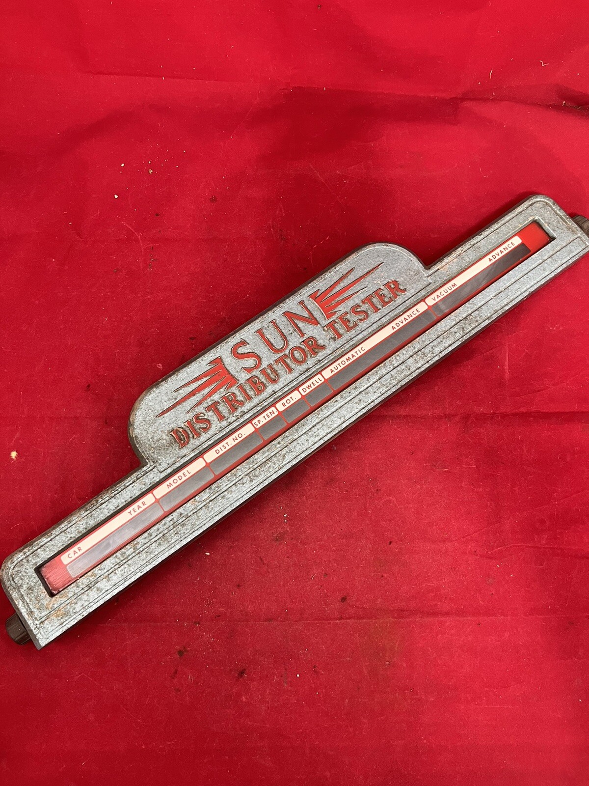 Sun Distributor Tester Machine - Sign Topper | eBay