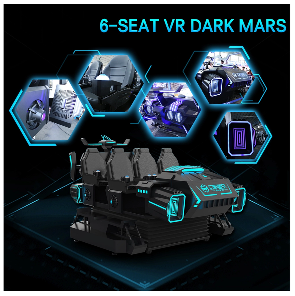 Commercial Virtual Reality Dark Mars 9D Simulator 360 degree VR Arcade ...