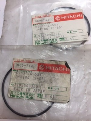 2 Qty- Genuine Hitachi O-RING (S-55) 980-744 980744 for 4DH38YE H45SB2 ...