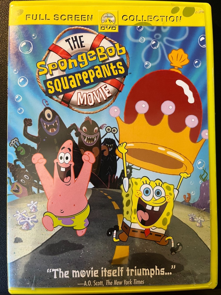 The Spongebob Squarepants Movie Dvd Cover