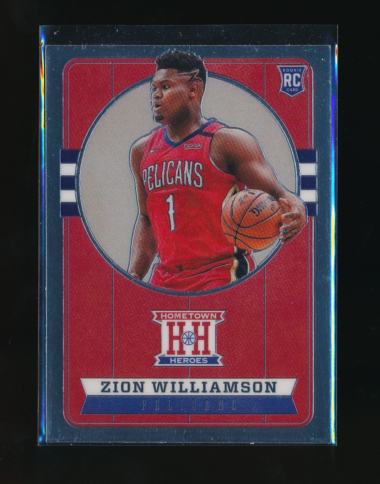 ZION WILLIAMSON 2019-20 PANINI CHRONICLES HOMETOWN HEROES OPTIC RC ...