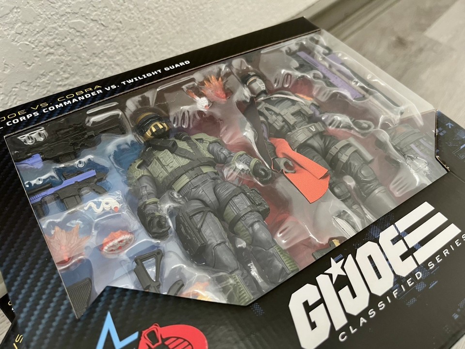 Hasbro G.I. Joe Classified Series #141 Steel Corps Commander Vs ...