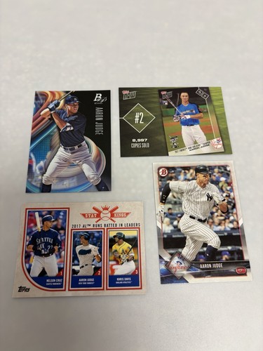 2018 Aaron Judge Lot Of 4 (his 2nd Year) GOOD CONDITION! *CC CARDS* | eBay