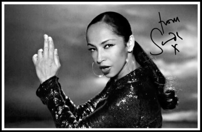 Sade, Autographed, Fine Cotton Canvas Image. Limited Edition (Sa-9) | eBay