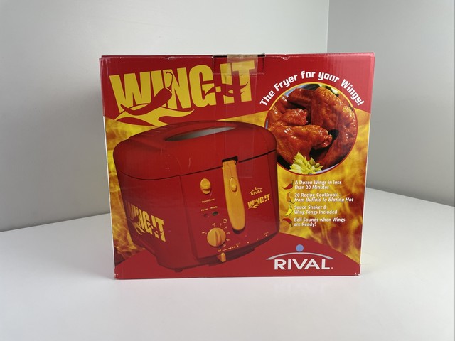 Rival CF160 Wing-It Cool Touch Deep Fryer for sale online | eBay