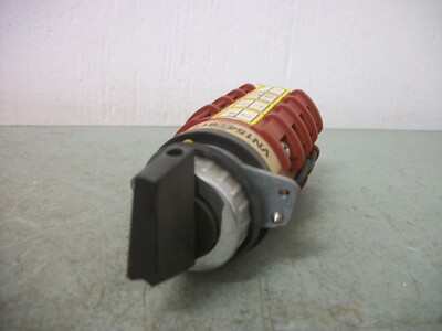 OEM CONTROLS 3-POSITION ROTARY SWITCH VN154T911-UL 10AMP 600VOLT 3PH 7 ...