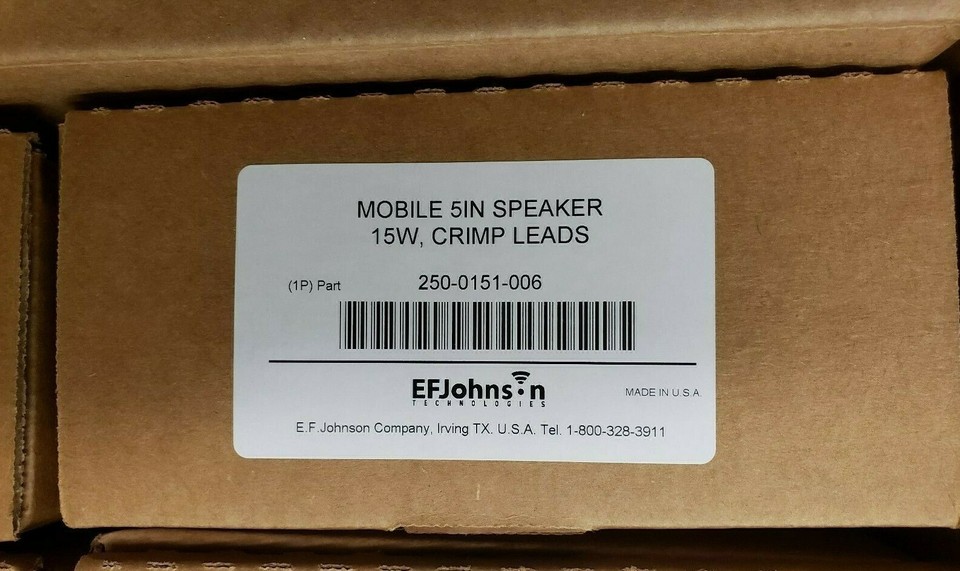 EF Johnson 5300 ES Radio Installation Kit W. Control head + Accessories ...