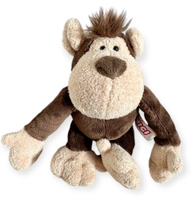 Nici Monkey Soft Toy Plush Chimp Floppy Beanie Magna 9” Teddy Germany ...