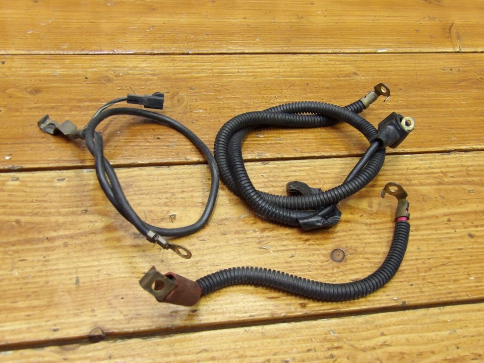 96-99 Suzuki Bandit GSF 600 BATTERY CABLES KIT POSITIVE NEGATIVE | eBay