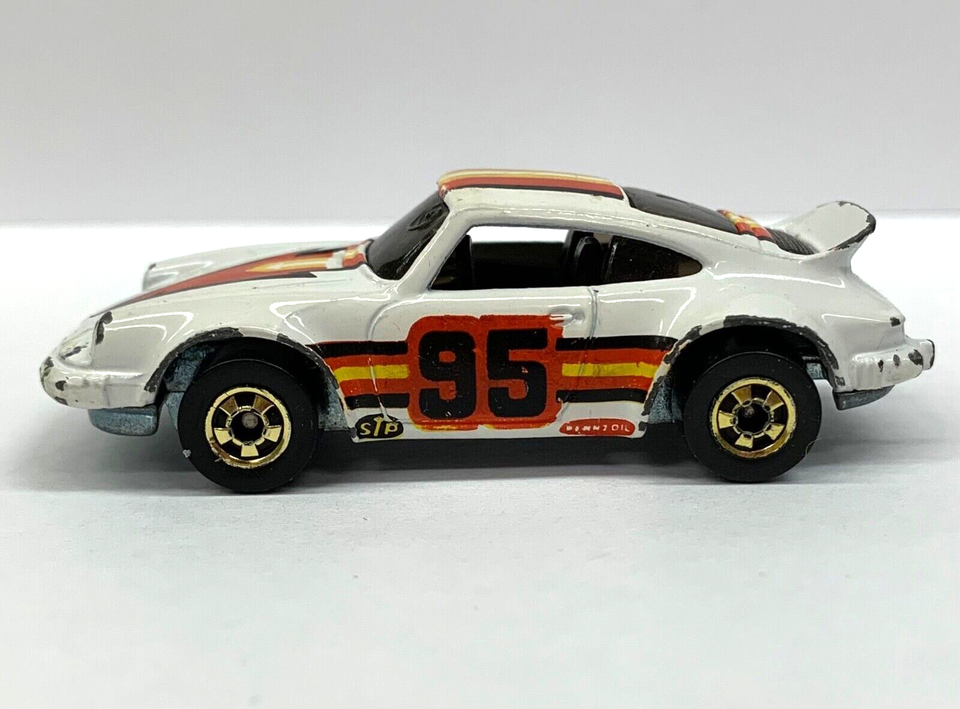 Vintage White Porsche Orange Arrow #95 Hot Wheels 1974 | eBay