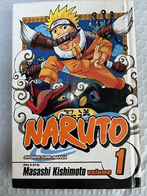 Naruto Vol.1 2003 Manga Shonen Jump Super Rare Hardcover | eBay
