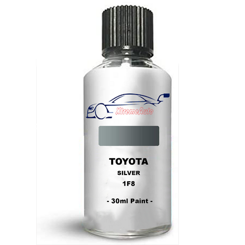 Touch Up Paint For Toyota Yaris Silver 1F8 Stone Chip Brush Scrape ...