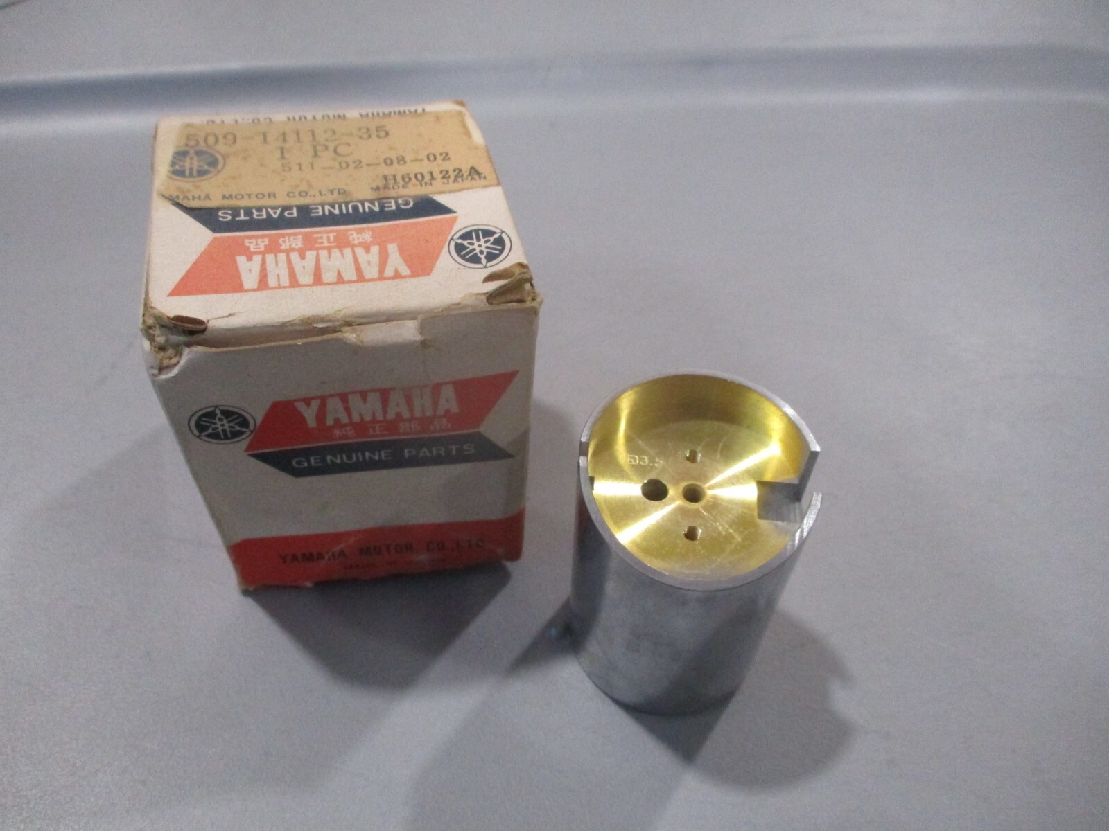 NOS Yamaha OEM Throttle Valve 3.5 1976 YZ125X YZ175 509-14112-35 for ...
