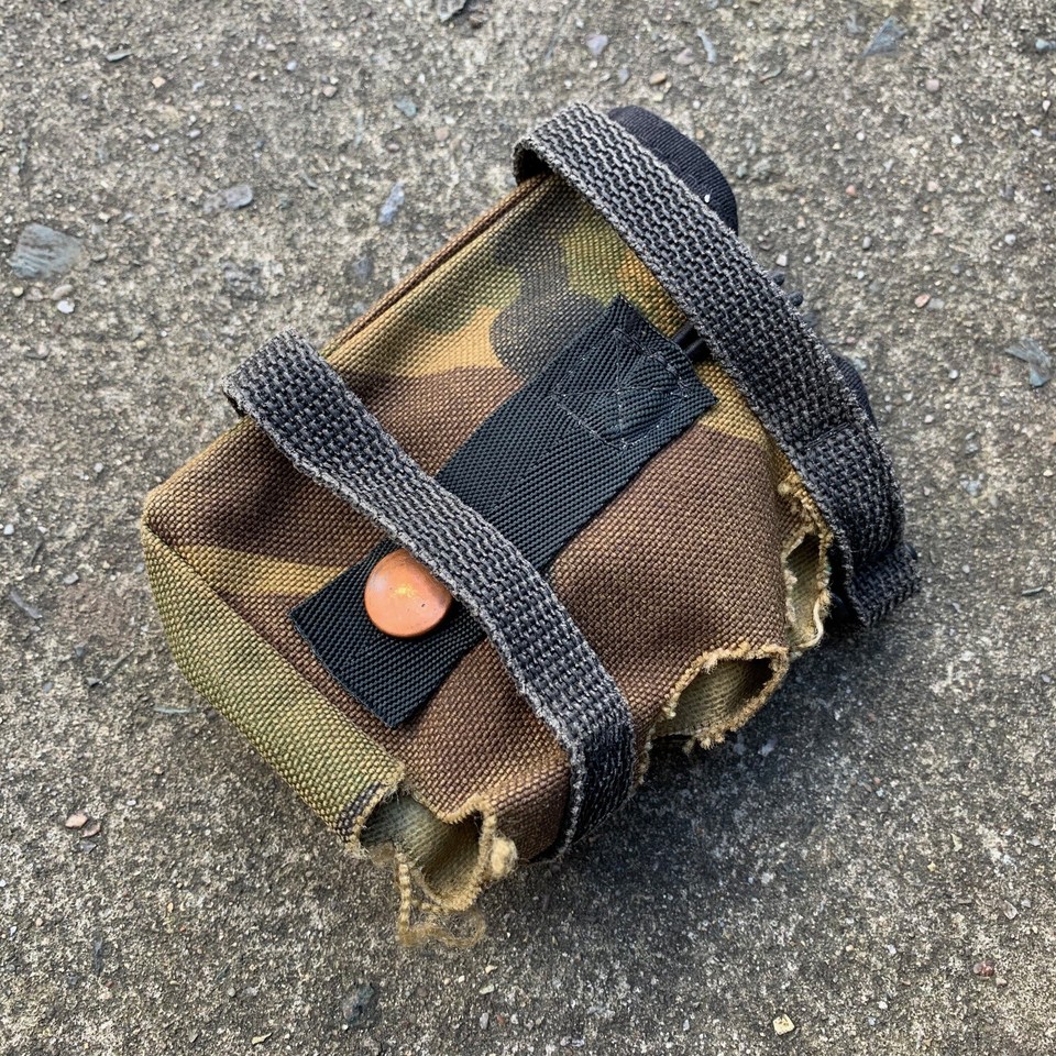 British Army Surplus Issue Bowman PRR Radio Pouch, Woodland DPM IRR ...